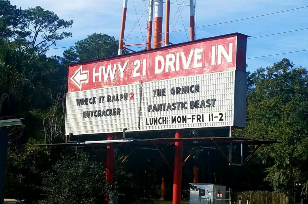 Highway 21 Drive In again named one of best in U.S. - Explore Beaufort SC