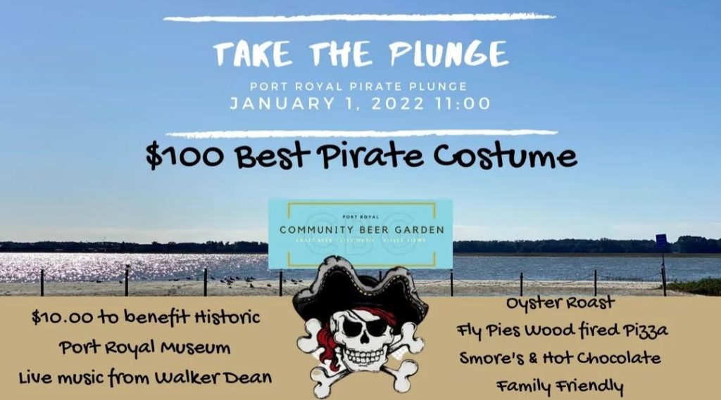 New Year's Day Pirate Plunge coming to Sands Beach - Explore Beaufort SC