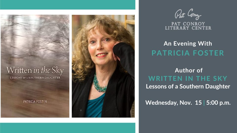 An Evening with Patricia Foster, Author of Written in the Sky - Explore ...