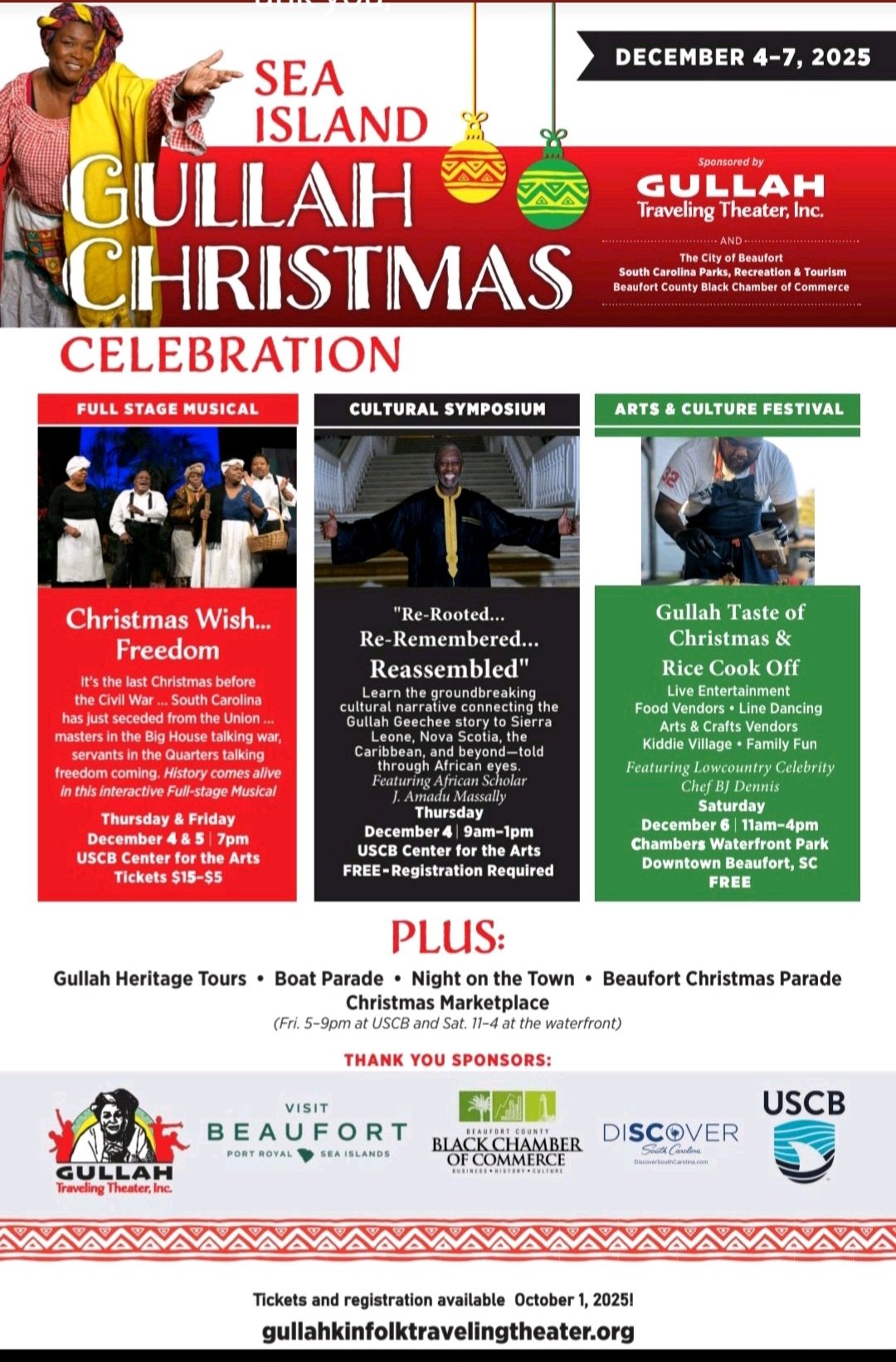 Sea Island Gullah Christmas Celebration coming to downtown Beaufort ...